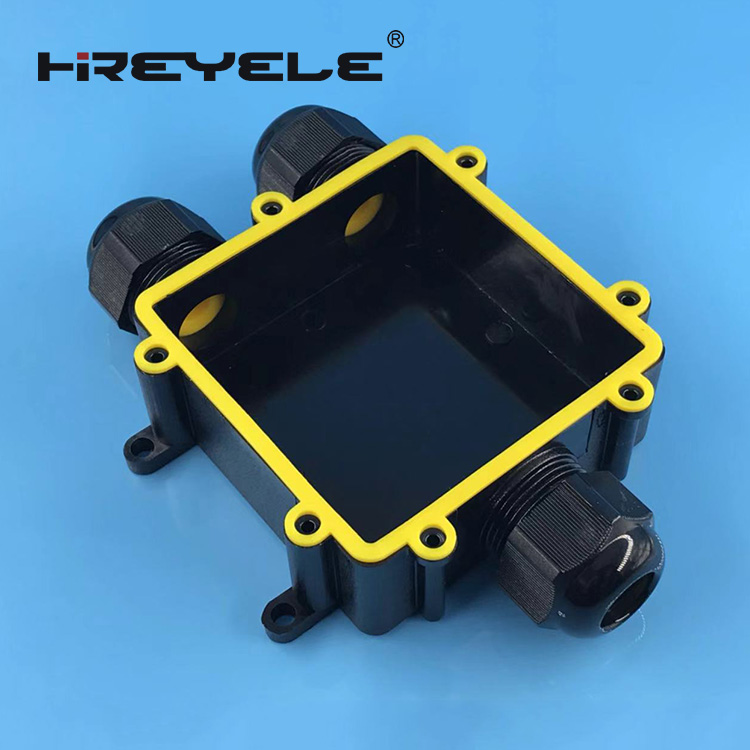 IP68 Waterproof Cable Gland Connector Junction Box With Nylon Cable ...