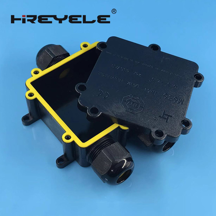 IP68 Waterproof Cable Gland Connector Junction Box With Nylon Cable ...